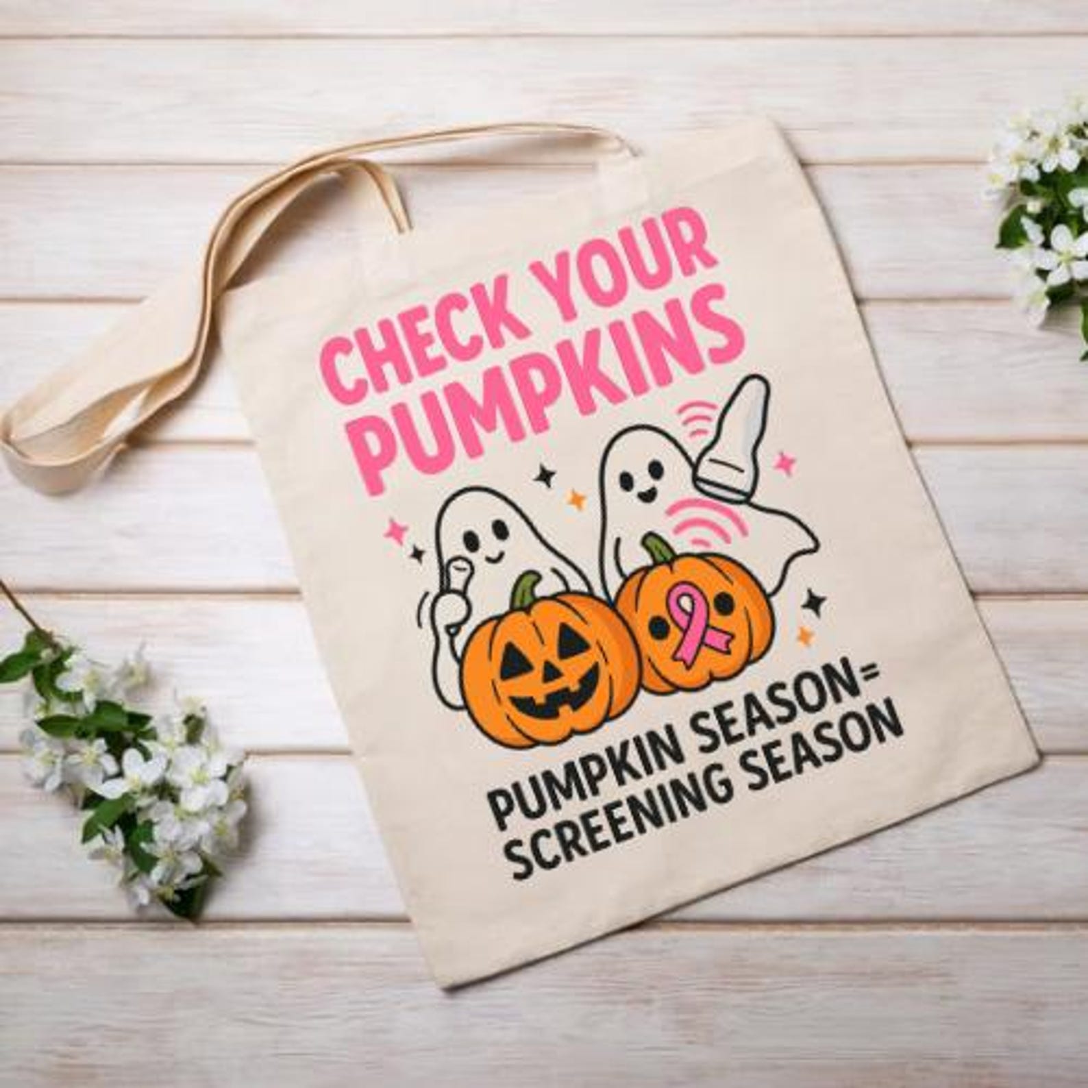 Breast Cancer Awareness Ghost PNG: Sonographer Halloween Clipart ...