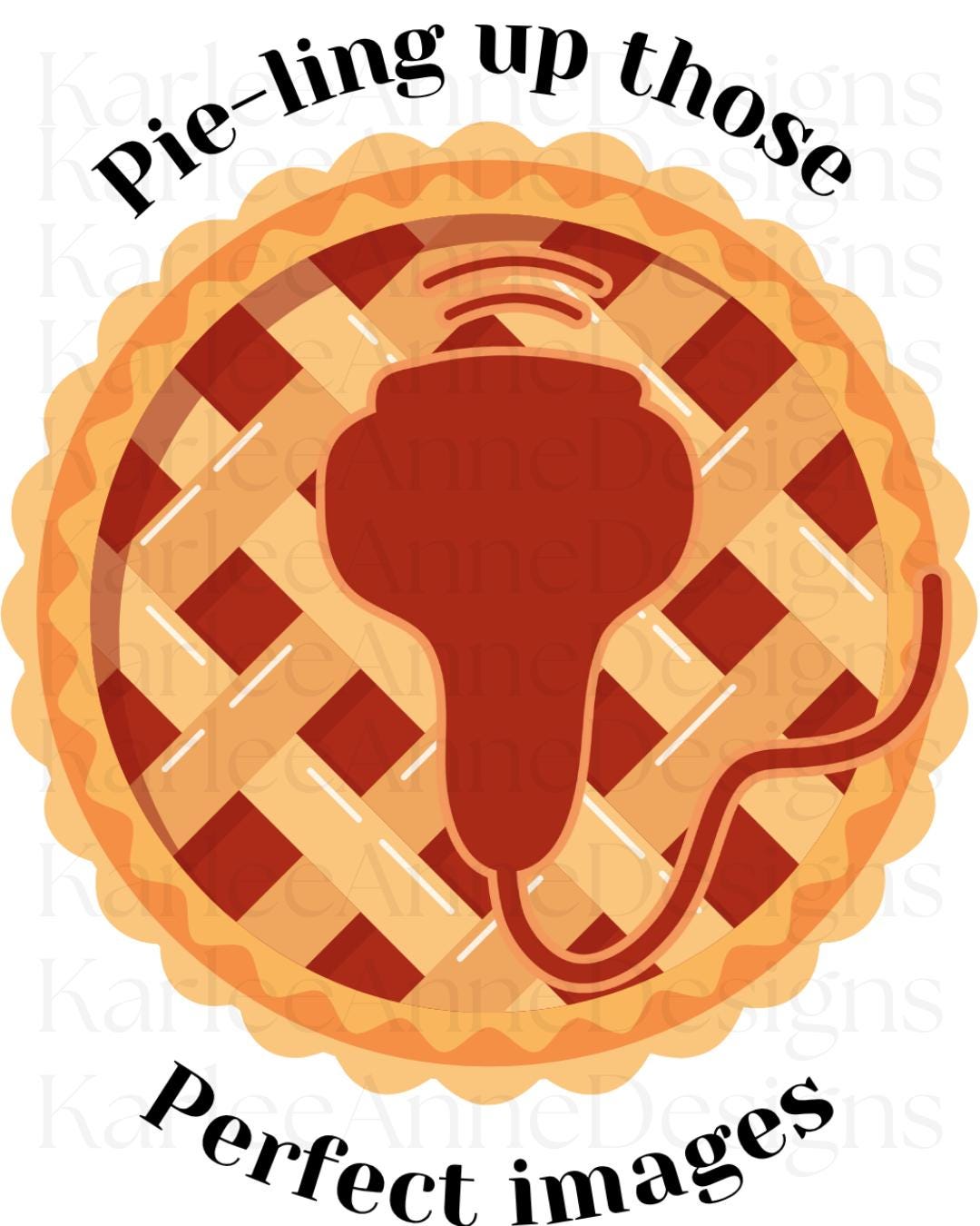 Ultrasound Tech Pie PNG | Funny Sonographer Thanksgiving Clipart ...