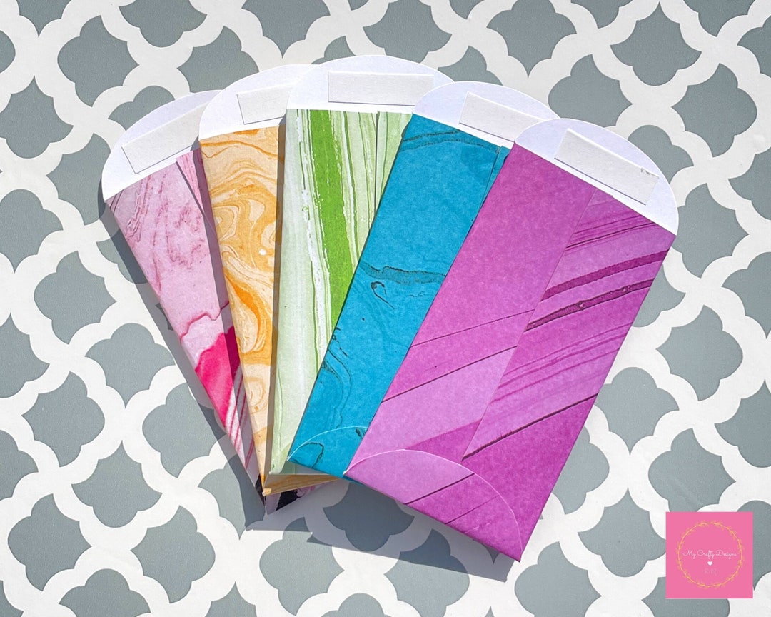 Sealable Cash Cardstock Envelopes Set 4 X 2. - Etsy