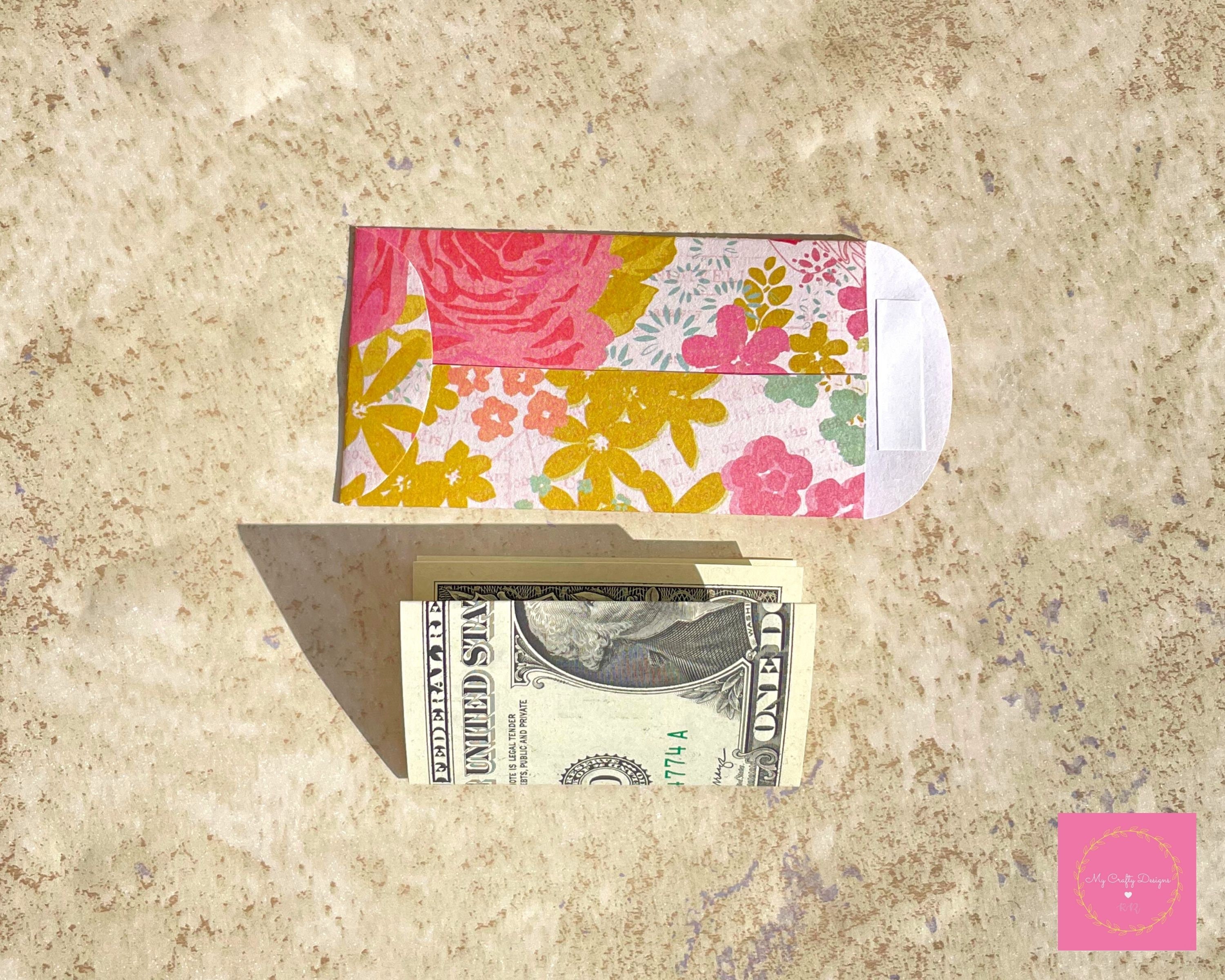 Sealable Cash Paper Envelopes Set 4 X 2. Random Design Paper Money ...