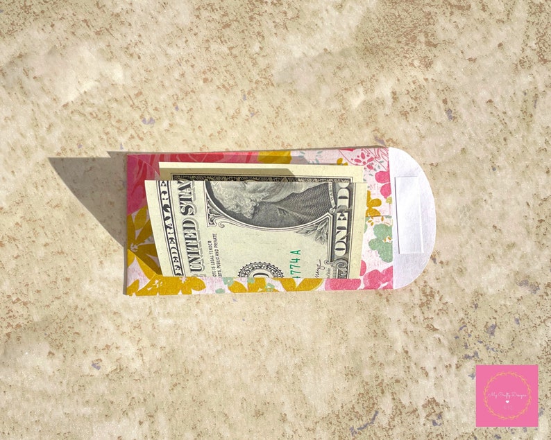 Sealable Cash Paper Envelopes Set 4 X 2. Random Design Paper Money ...