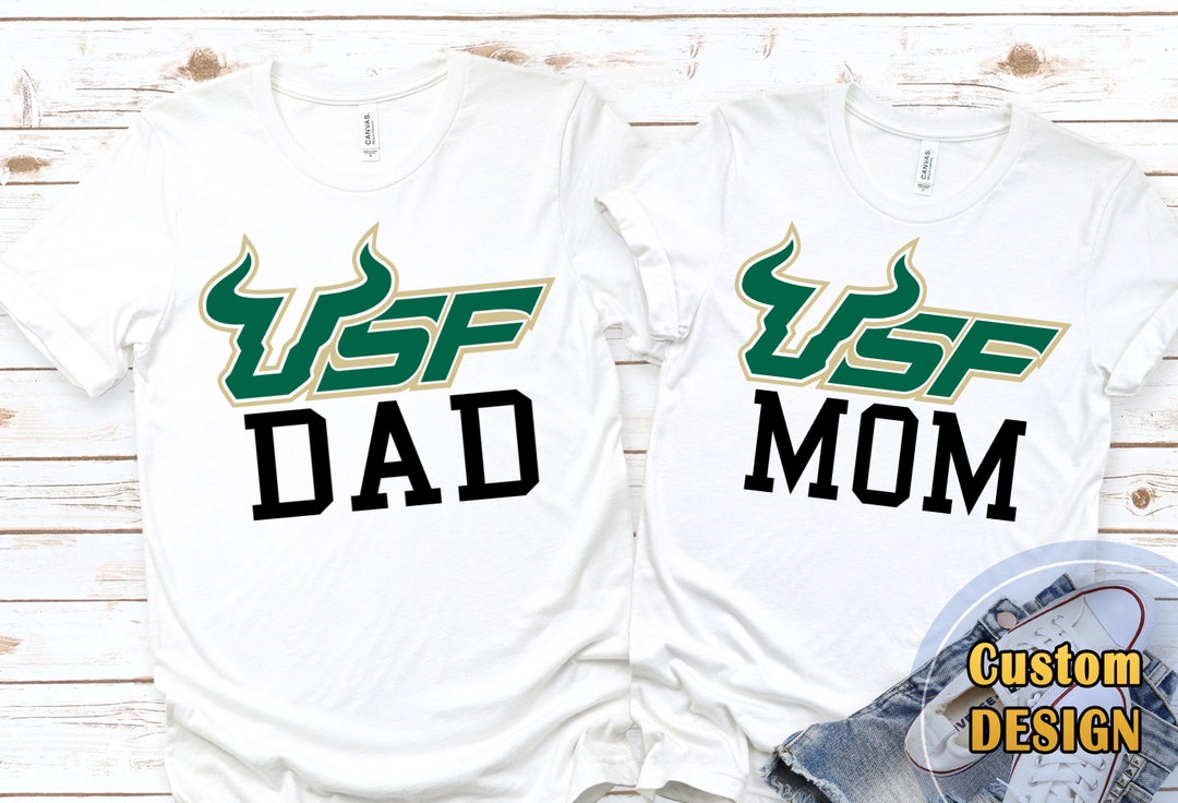 USF Bulls Family Shirt: Proud Mom, Dad, and Family Matching Shirts - Etsy