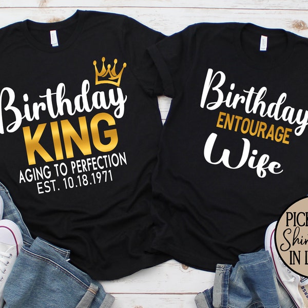 Birthday Entourage - Etsy