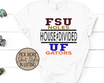 Fsu House Divided | Etsy