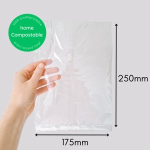 Cellophane Bags Biodegradable Cello Clear Lolly Bags Eco Friendly Cellulose Flat Bags ...