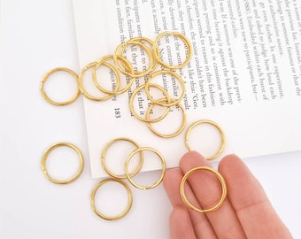 Brass Key Split Ring - Etsy