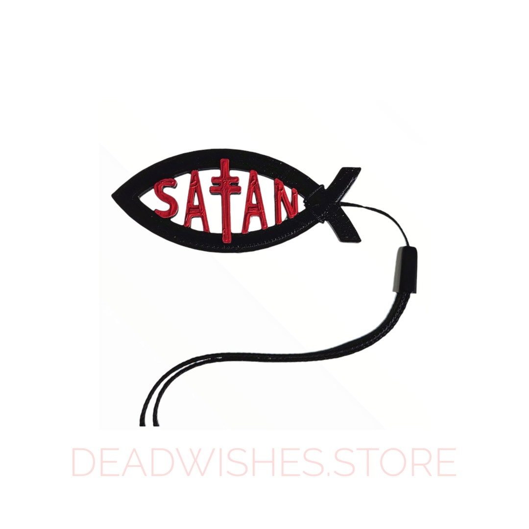Satan [parody] Fish - Etsy