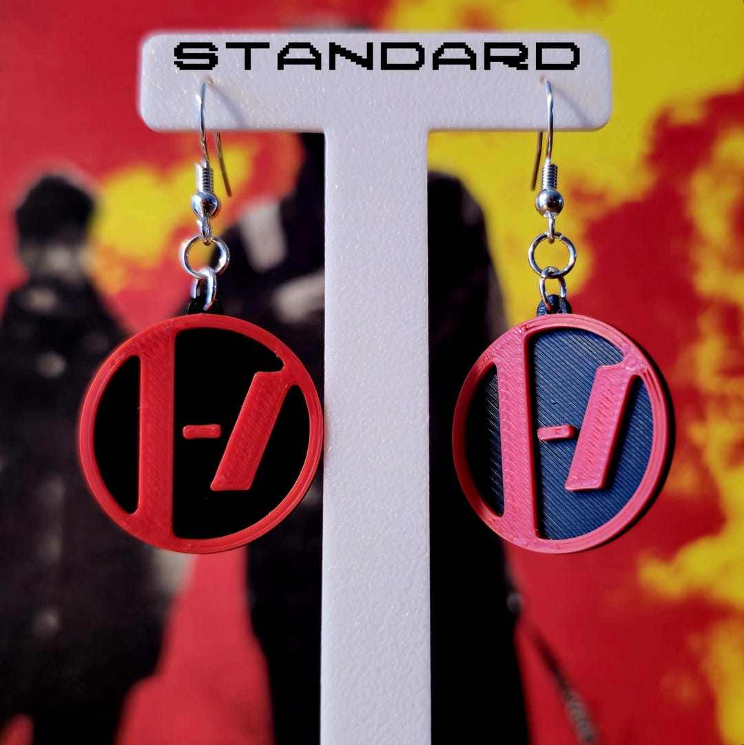 Clancy Logo Earrings - TØP Inspired Gift - Etsy