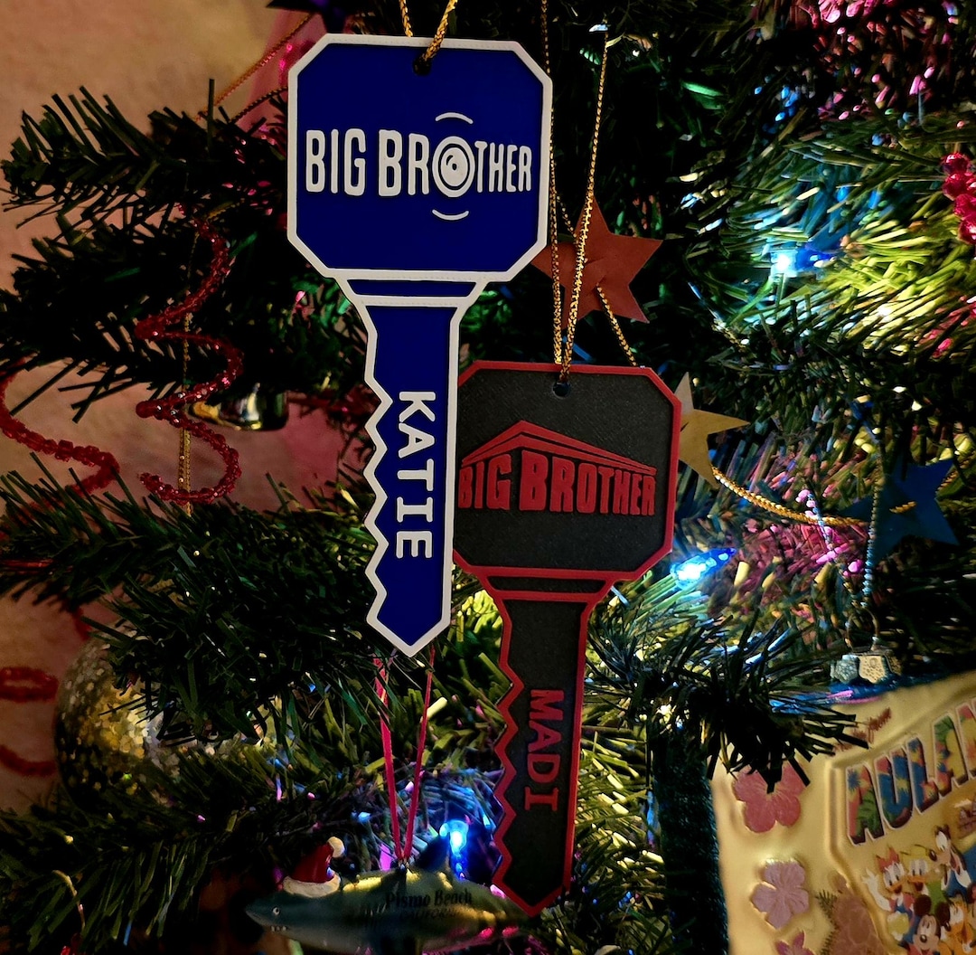 Customized Big Brother House Key Ornament - Etsy