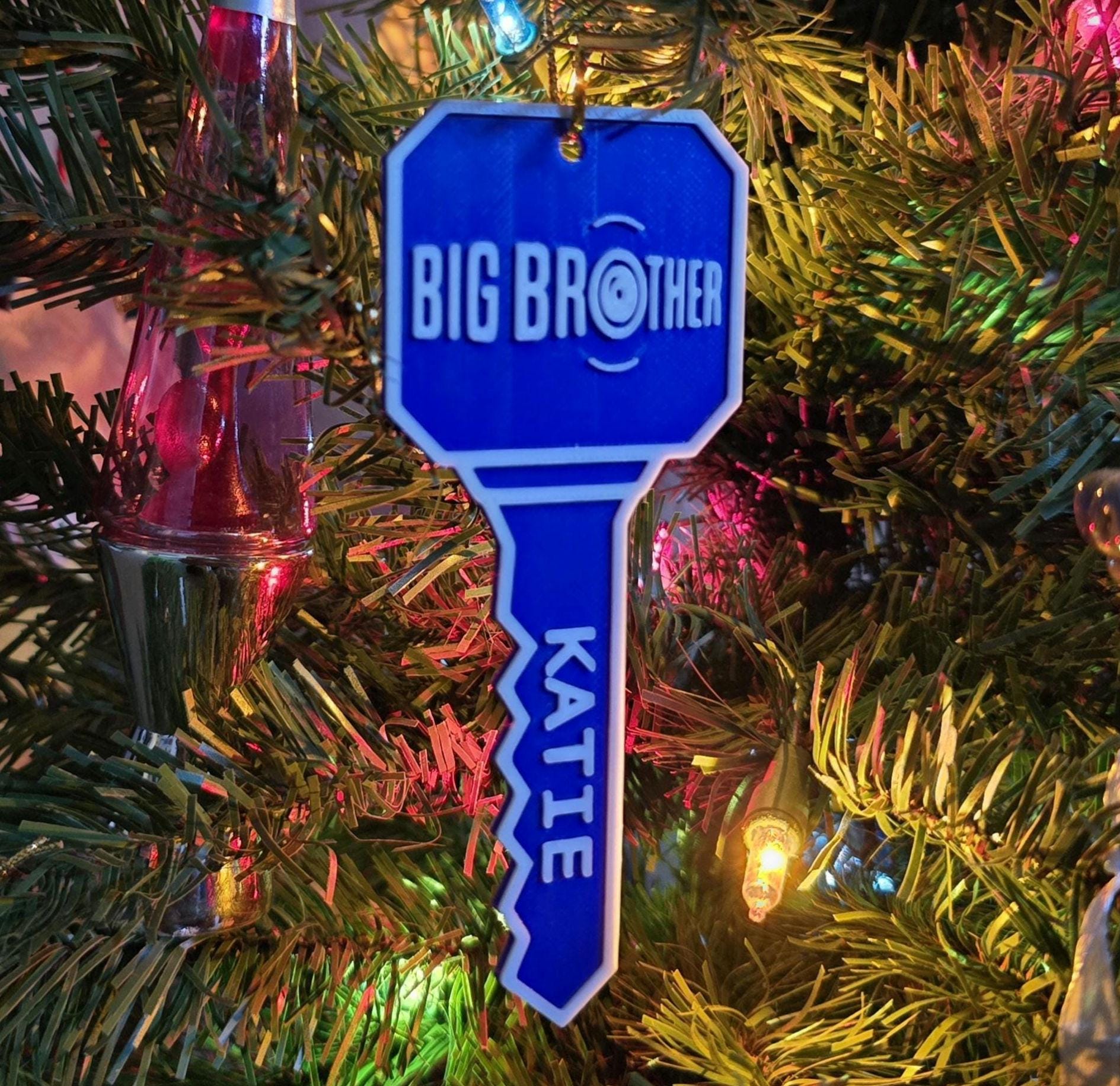 Customized Big Brother House Key Ornament - Etsy