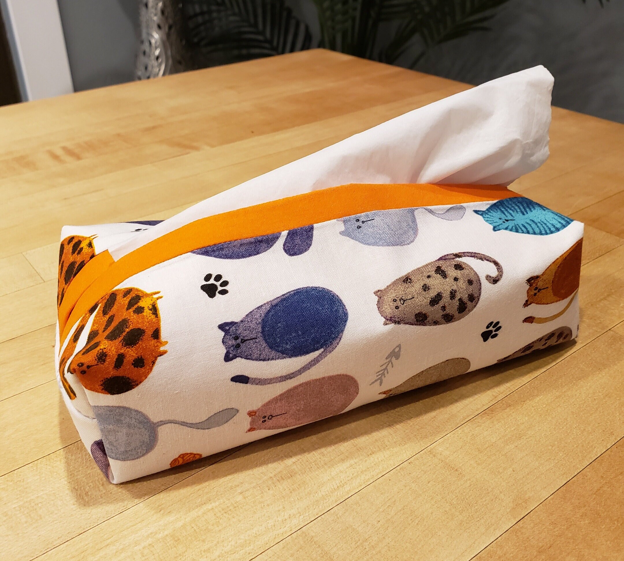 Tissue Holder for Cat-lovers Standard Size Tissue Pack | Etsy