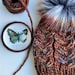 Painted Lady Beanie Knit Pattern - Etsy