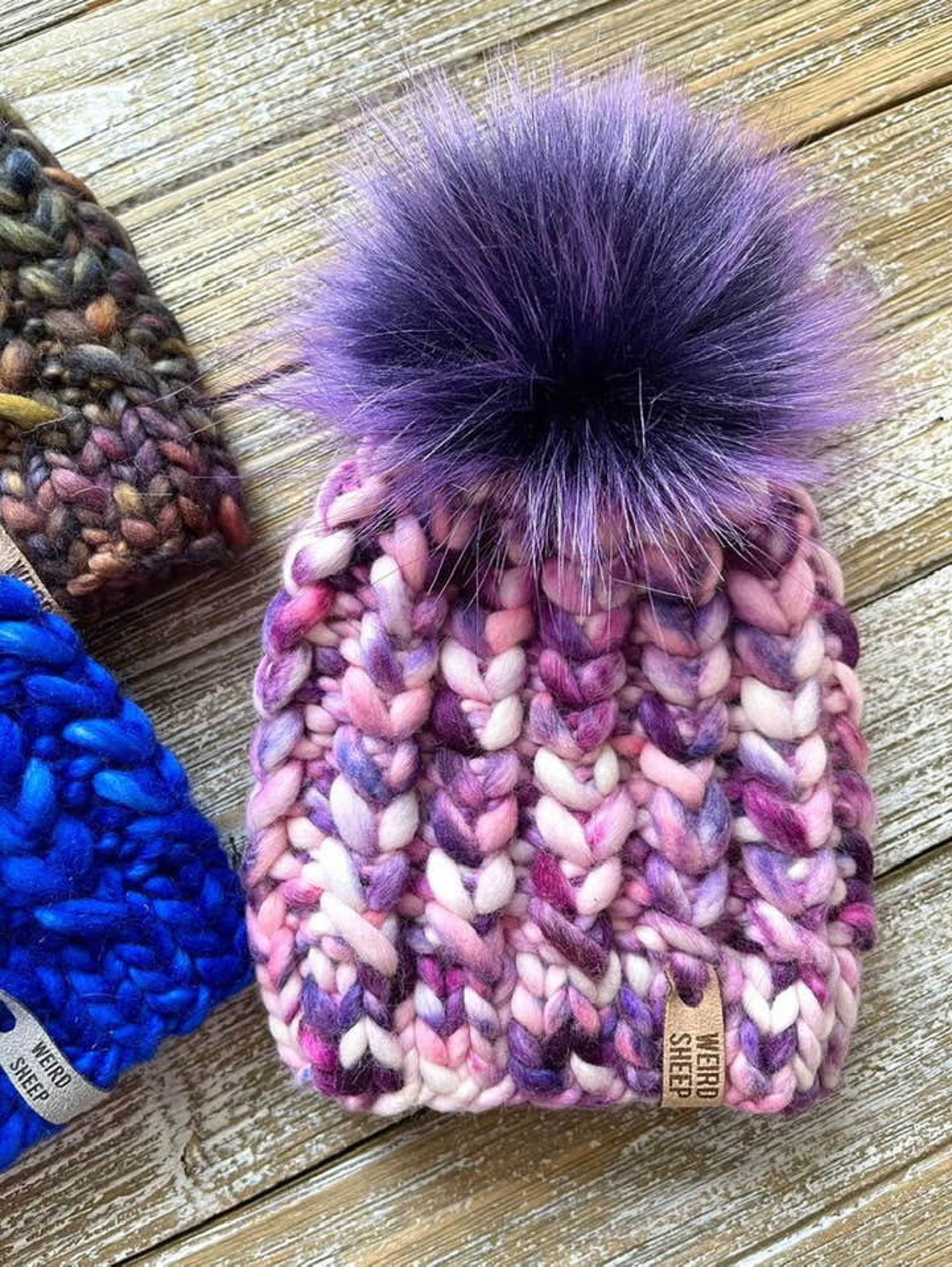 Braided Hearts Beanie Pattern - Etsy