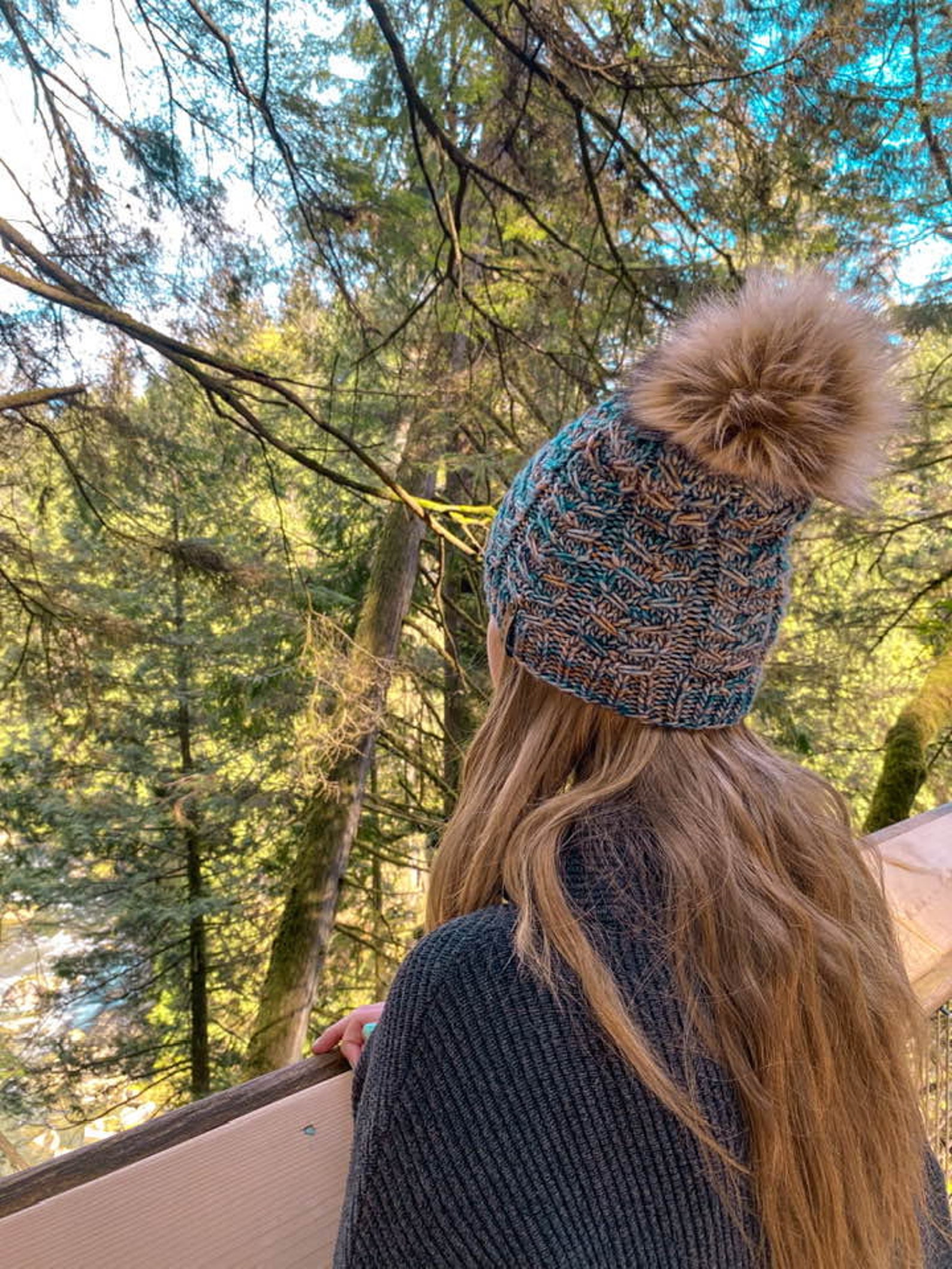 Painted Lady Beanie Knit Pattern - Etsy