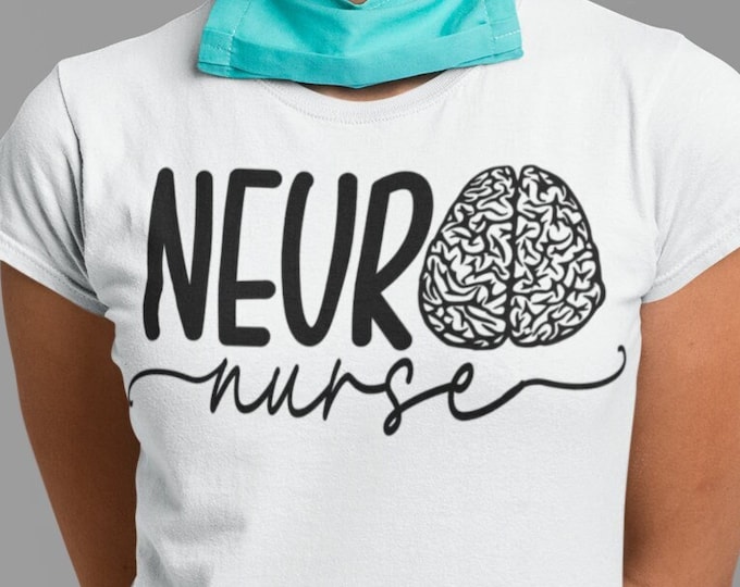 Neuro Nurse, Hospital, Png, Cut File, Cricut, Silhouette, Digital ...