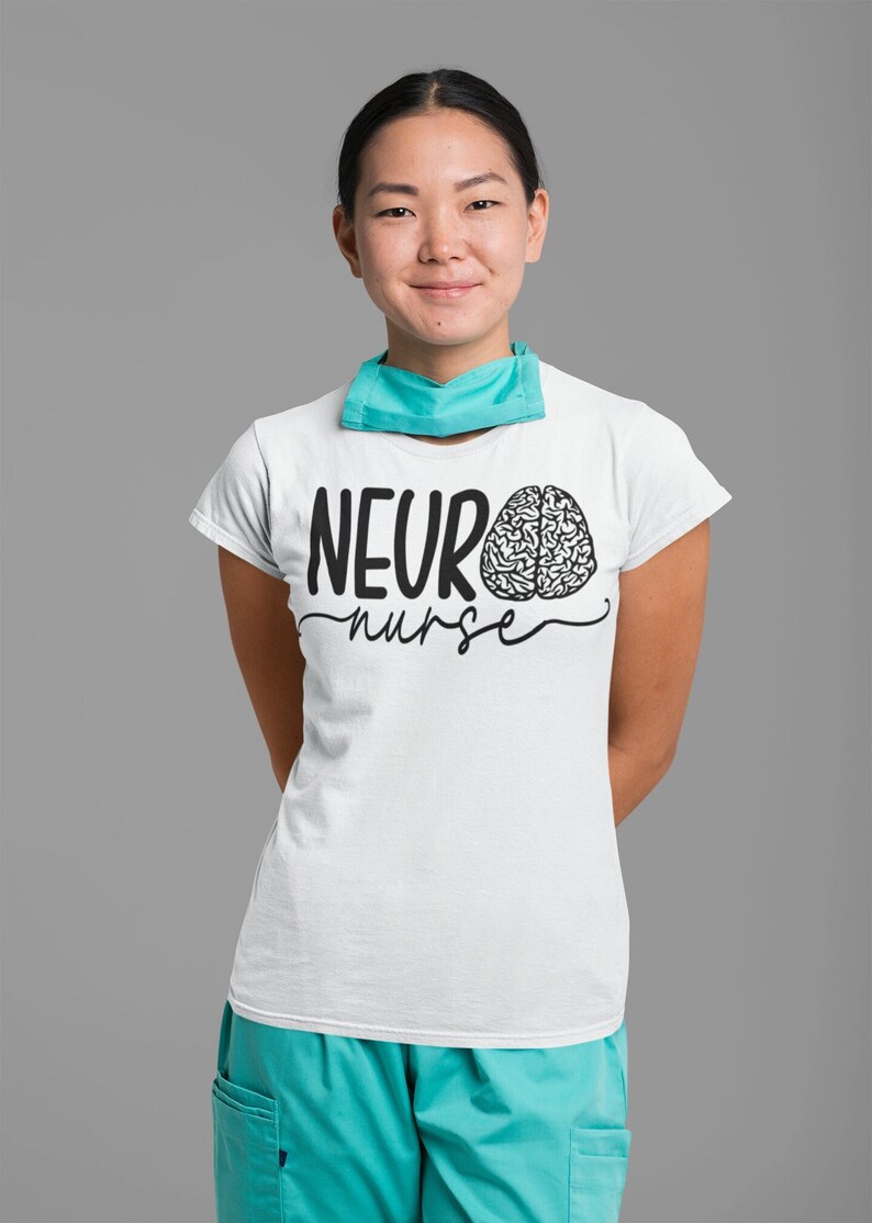 Neuro Nurse, Hospital, Png, Cut File, Cricut, Silhouette, Digital ...