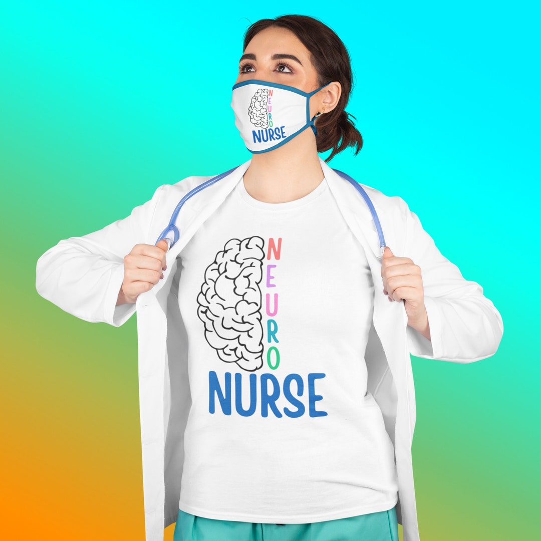 Neuro Nurse Brain Cut File, Digital Download, Cricut, Hospital Staff - Etsy
