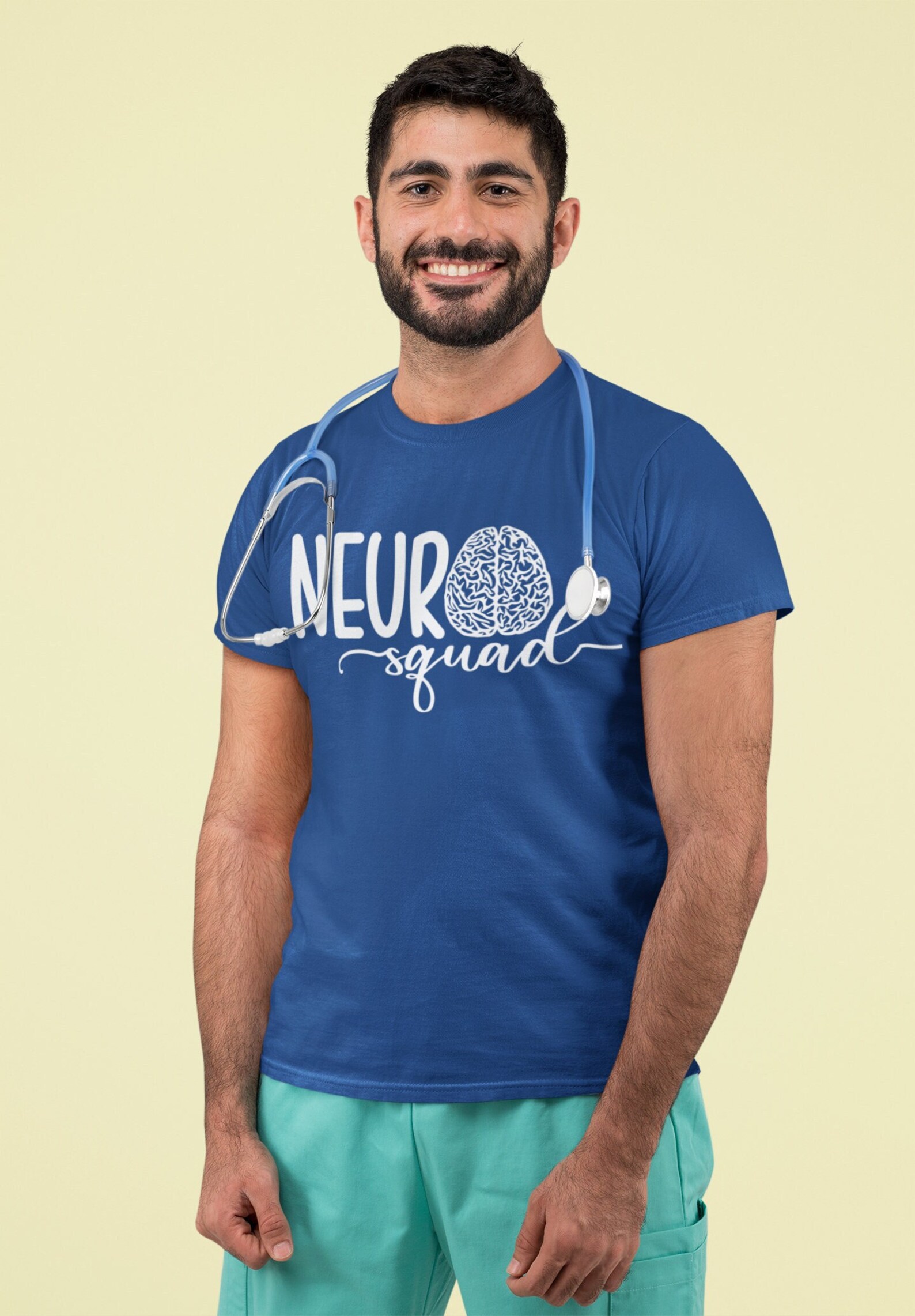 Neuro Squad Nurse Doctor Hospital Staff Cut File Png - Etsy