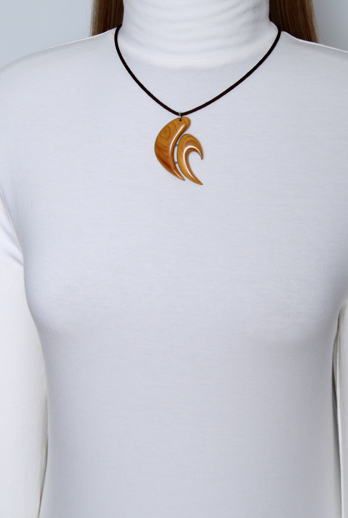 Contemporary Minimalist Jewelry Pendant and Earrings Jewelry - Etsy Canada