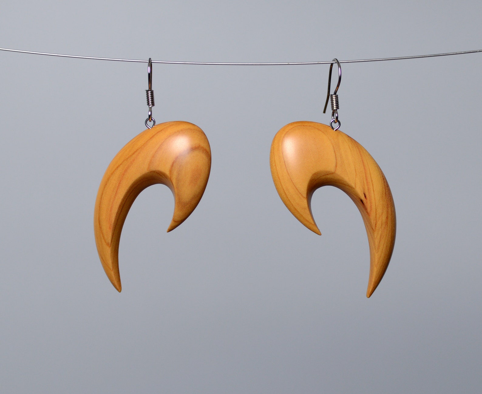 Contemporary Minimalist Jewelry Pendant and Earrings Jewelry - Etsy Canada