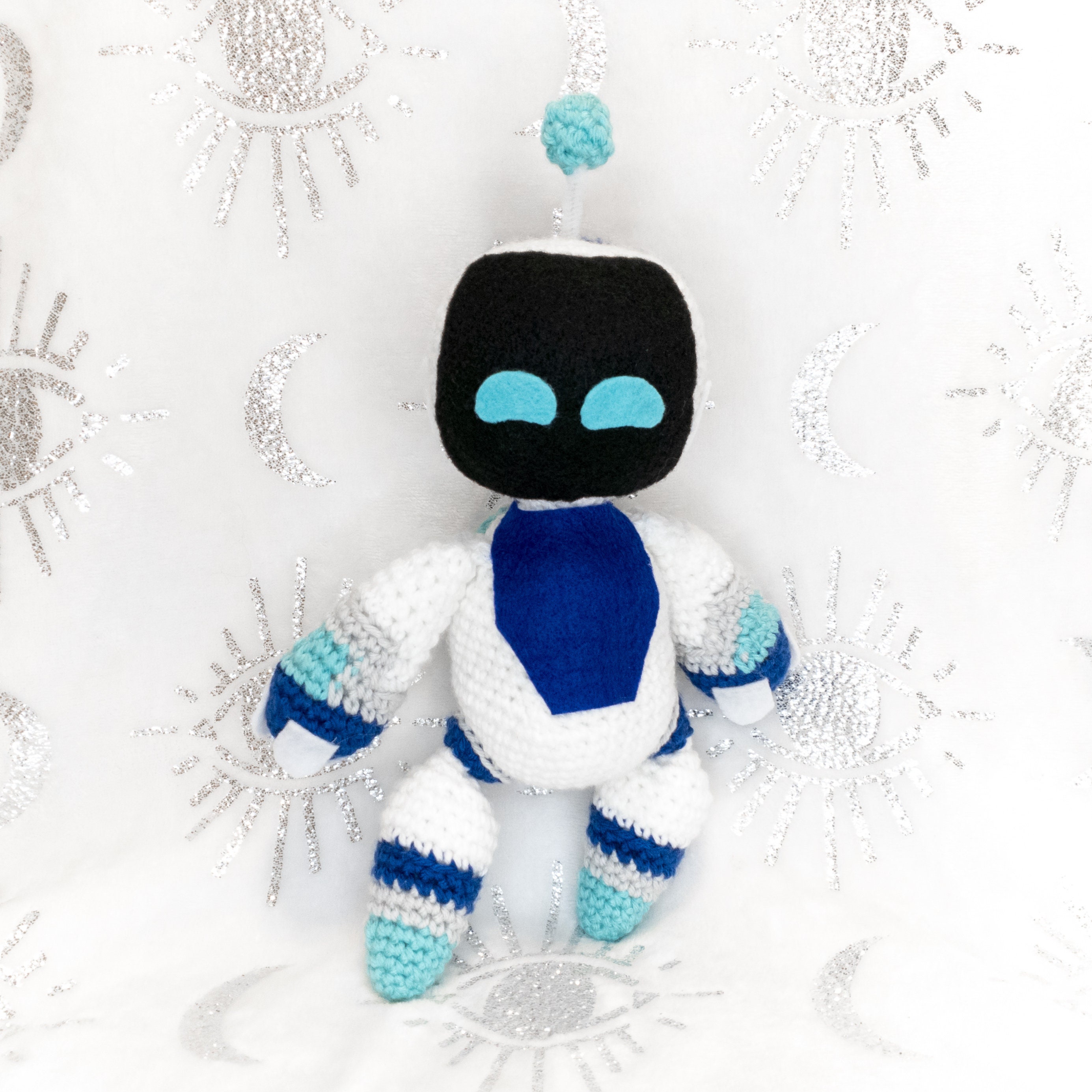 Astrobot Crochet Amigurumi Plush Handmade Toy/chibi/space - Etsy UK