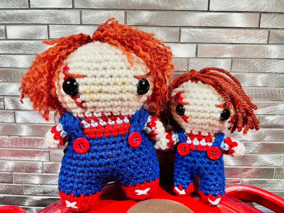 Chibi Chucky Amigurumi Plush - Etsy