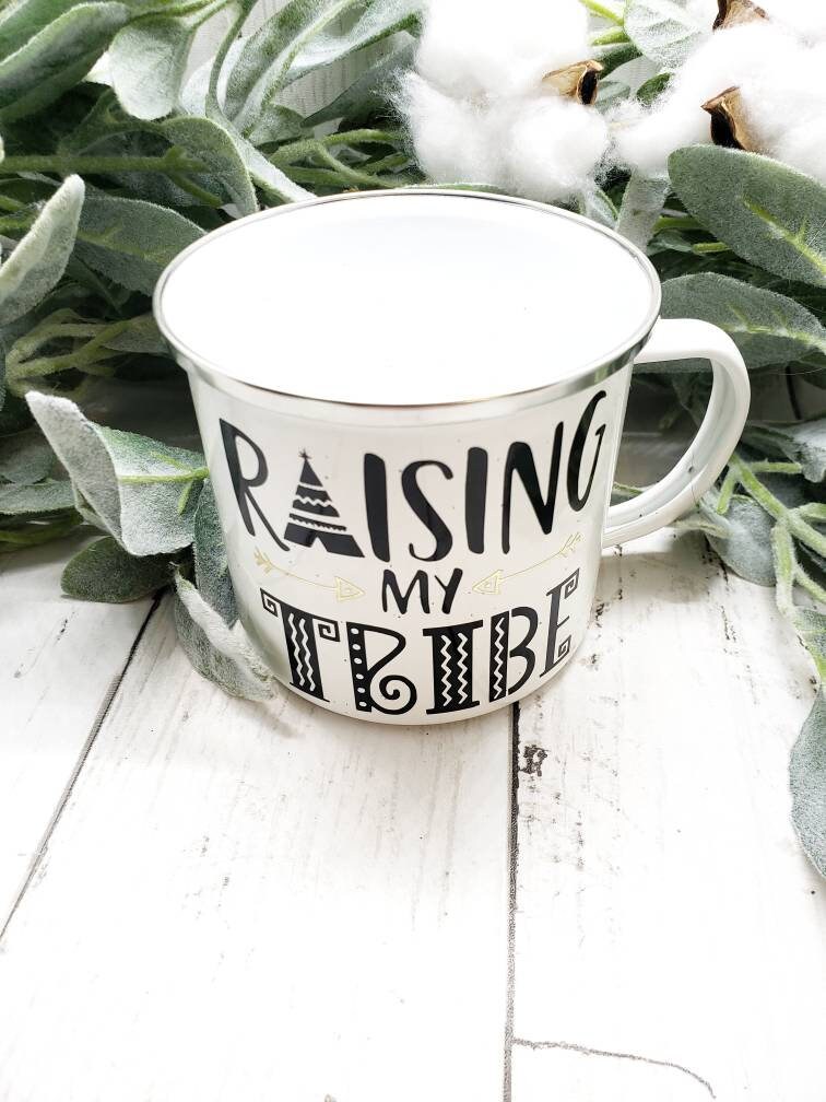 Raising My Tribe Coffee Mug Tribe Mug Mom Coffee Mug Mom - Etsy
