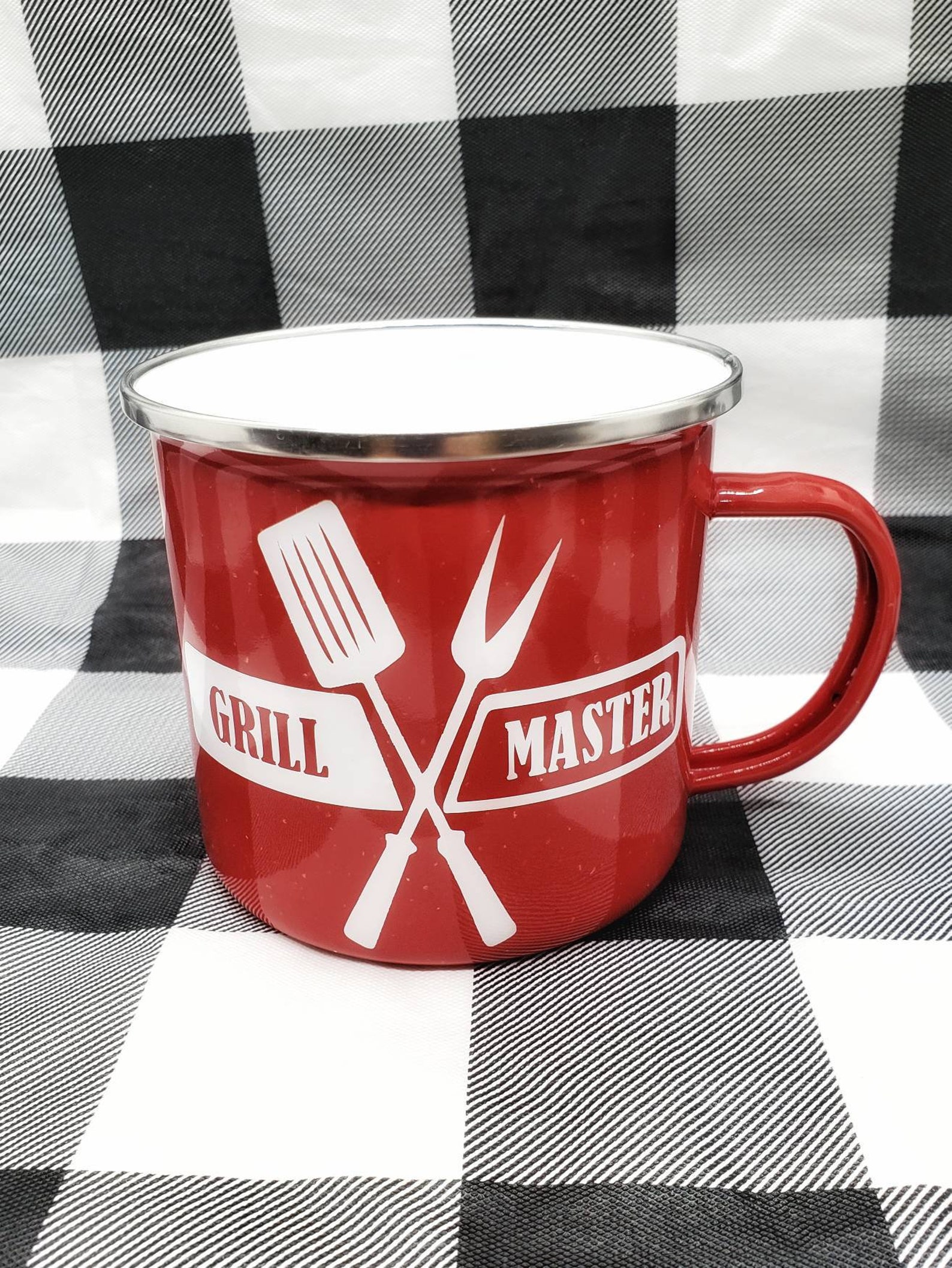 Grill Master Coffee Mug Barbecue Mug Cookout Cup Grilling | Etsy