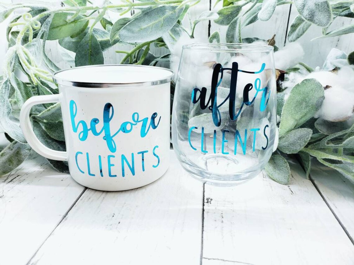 Before Clients After Clients Gift Set Nurse Gift Nurse Mug | Etsy
