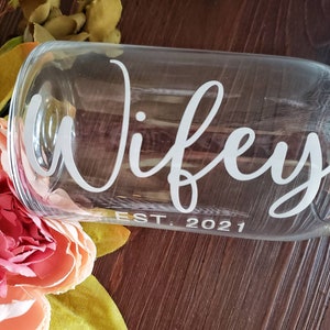 Mr. and Mrs. Cups, Hubby and Wifey Cups, Personalized Wedding Gift ...