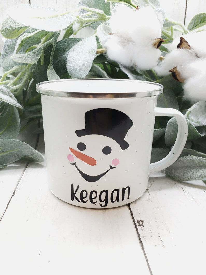 Snowman Mug Personalized Snowman Cup Holiday Coffee Mug - Etsy