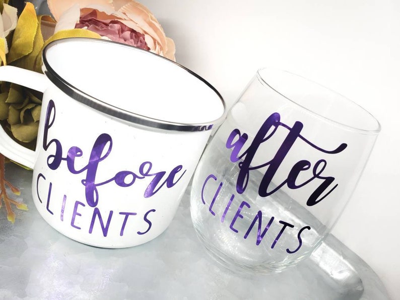 Before Clients After Clients Gift Set Nurse Gift Nurse Mug | Etsy