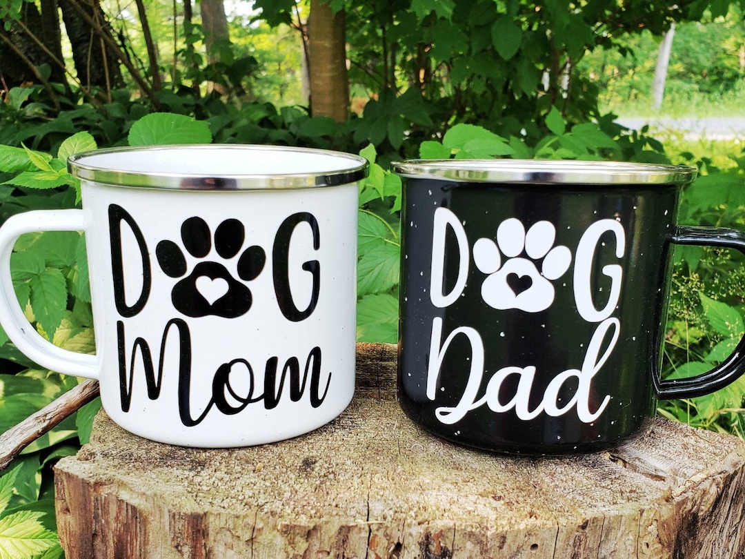 Dog Mom/dad Campfire Mugs: Dog Parent Gift - Etsy