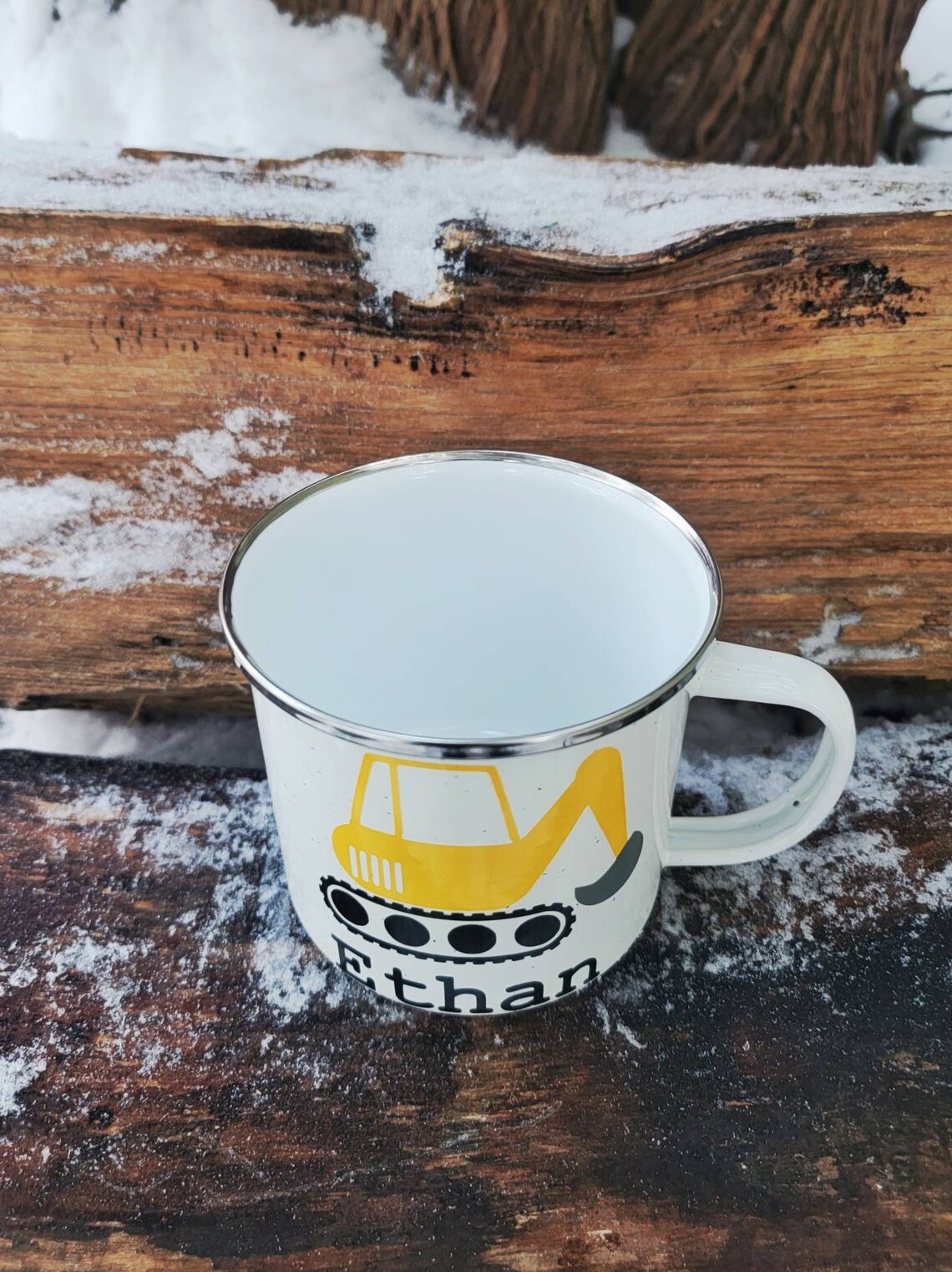 Personalized Excavator Construction Mug - Etsy