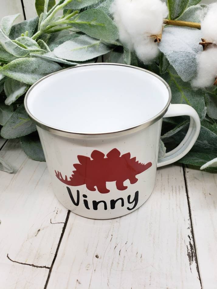 Dinosaur Mug Personalized Dinosaur Mug Dinosaur Coffee Mug | Etsy