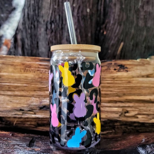 Glass Can Cup - Etsy