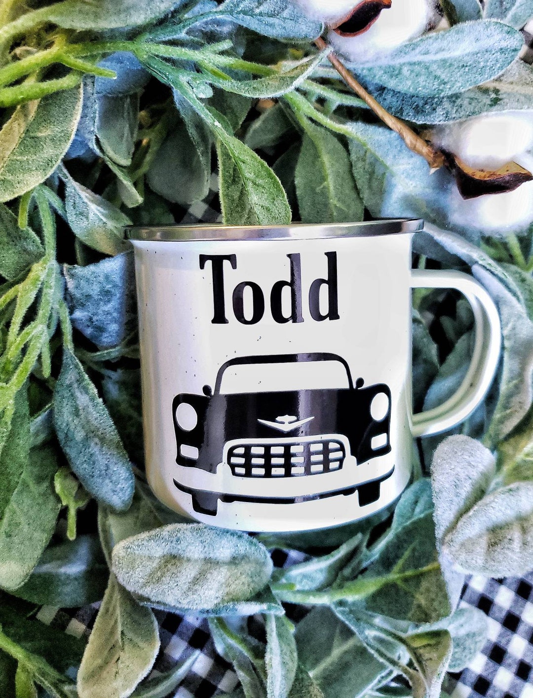 Car Mug, Personalized Car Mug, Personalized Car Coffee Mug, Vintage Car ...