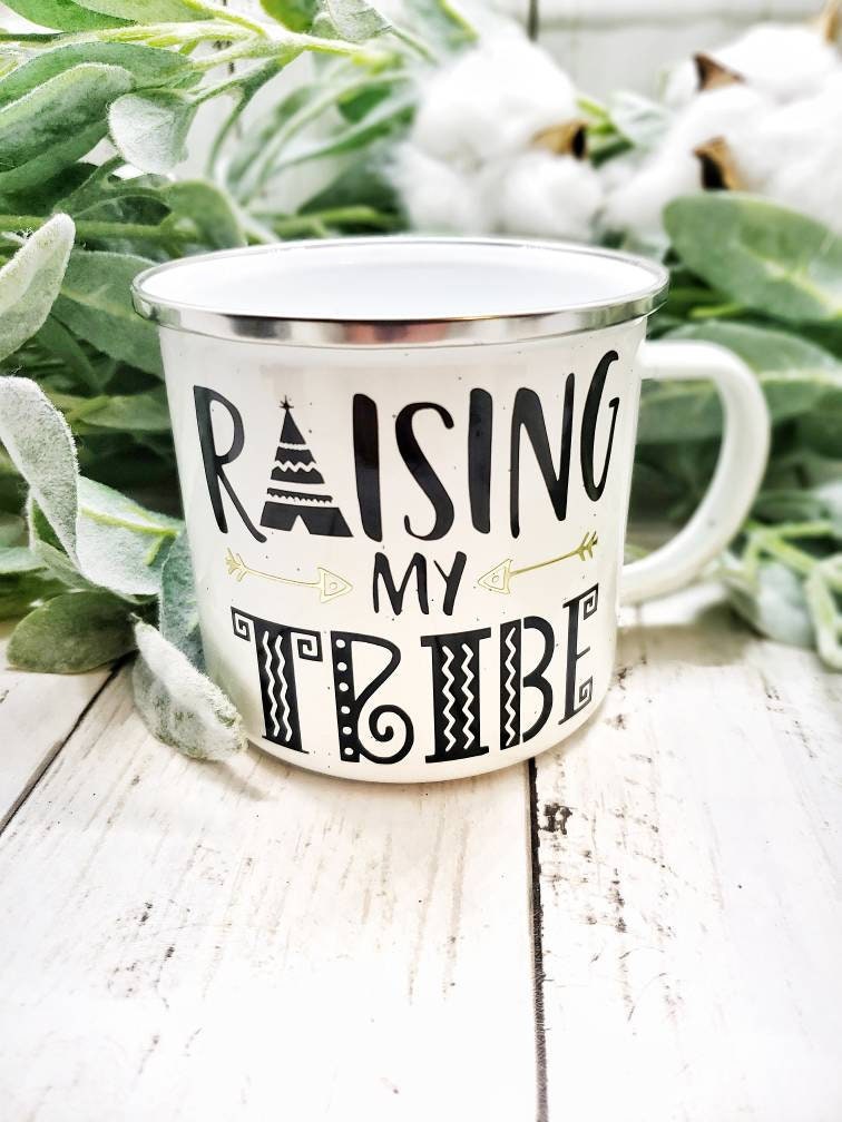 Raising My Tribe Coffee Mug Tribe Mug Mom Coffee Mug Mom - Etsy