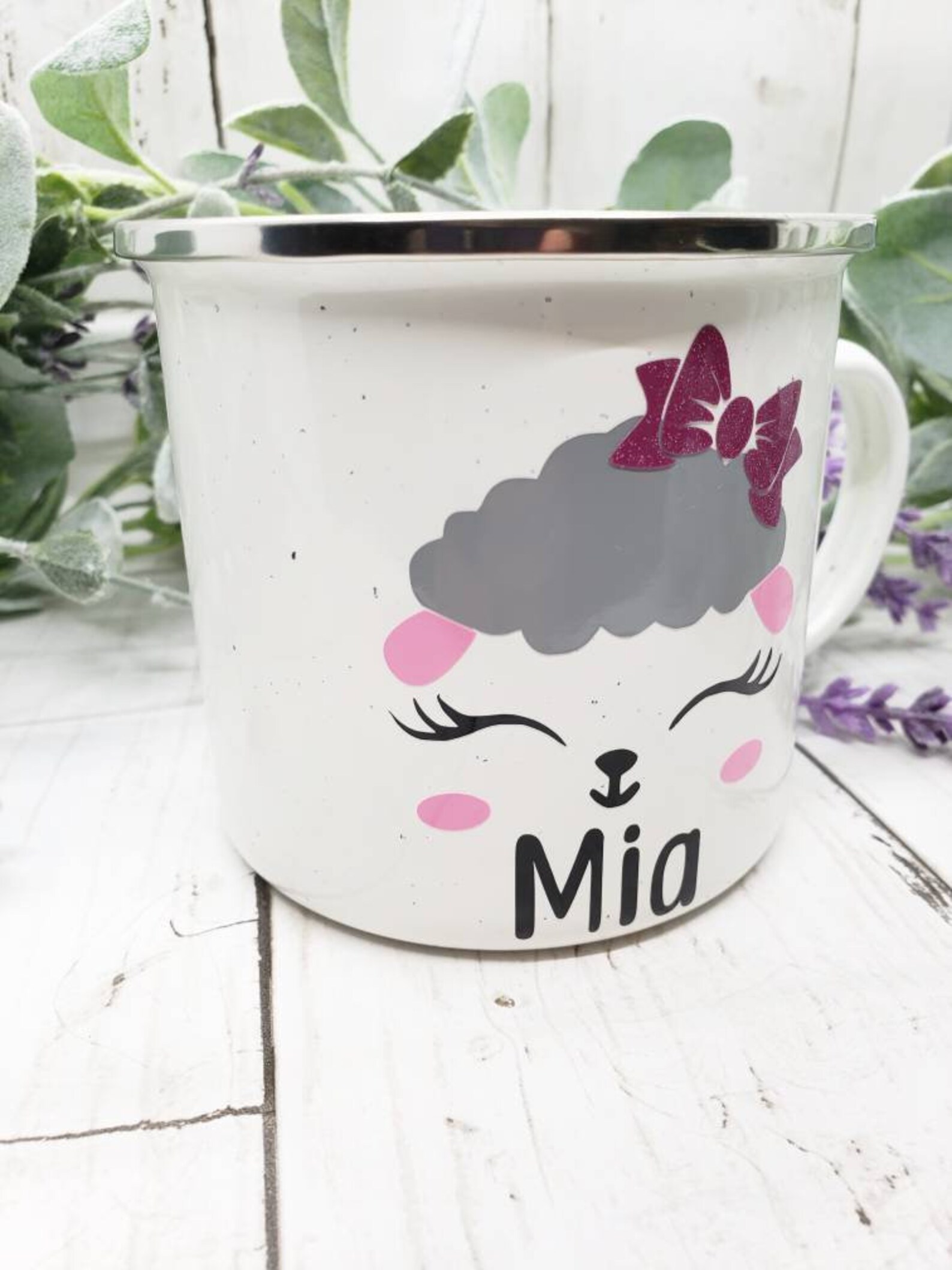 Sheep Mug Child's Sheep Cup Sheep Coffee Mug | Etsy