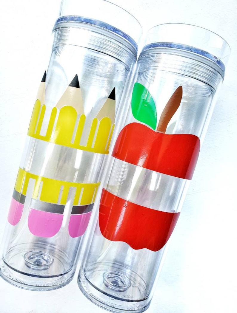 Teacher Gift Pencil Tumbler Personalized Teacher - Etsy