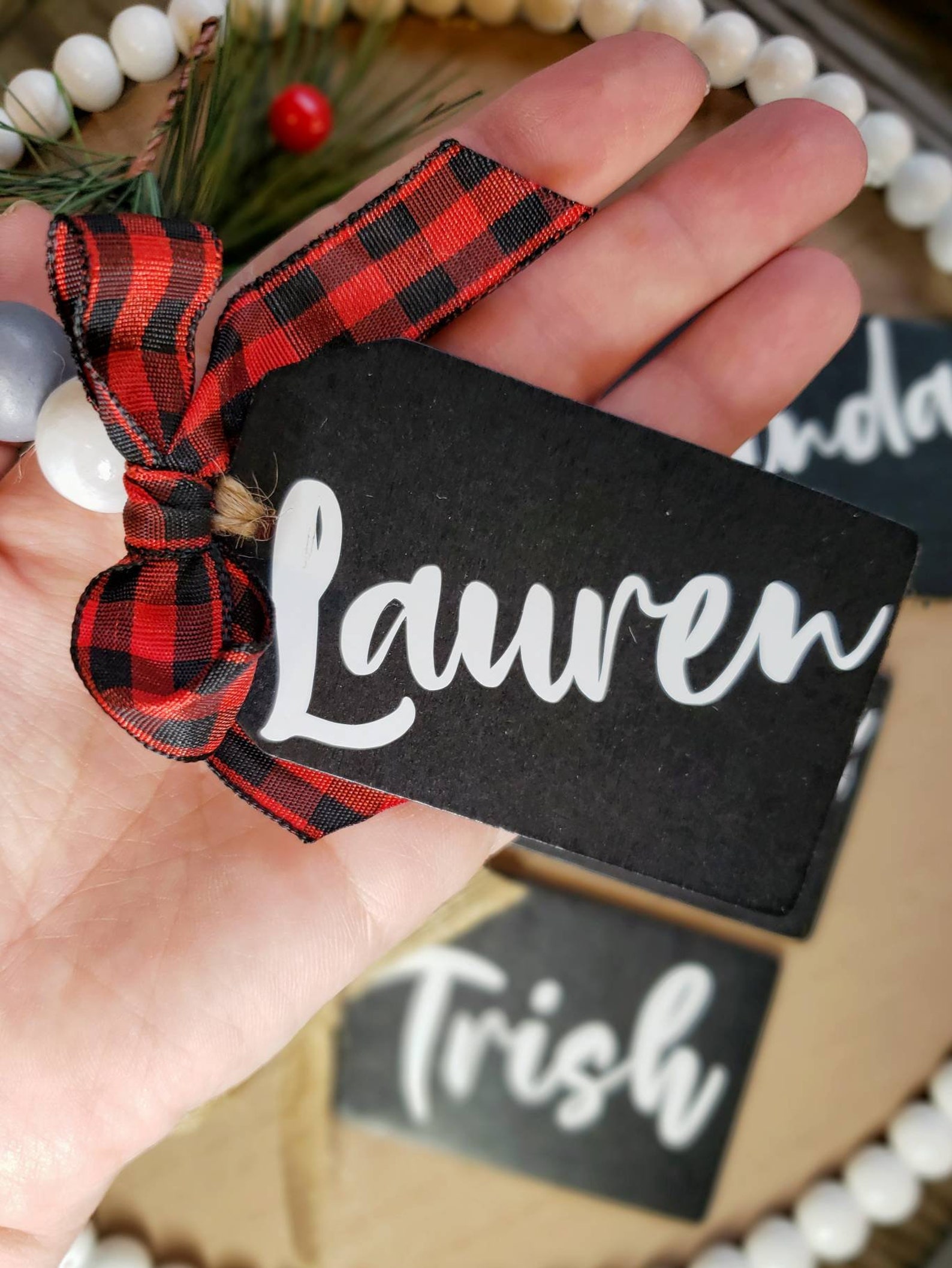 Personalized Christmas Ornament Name Ornament Custom - Etsy