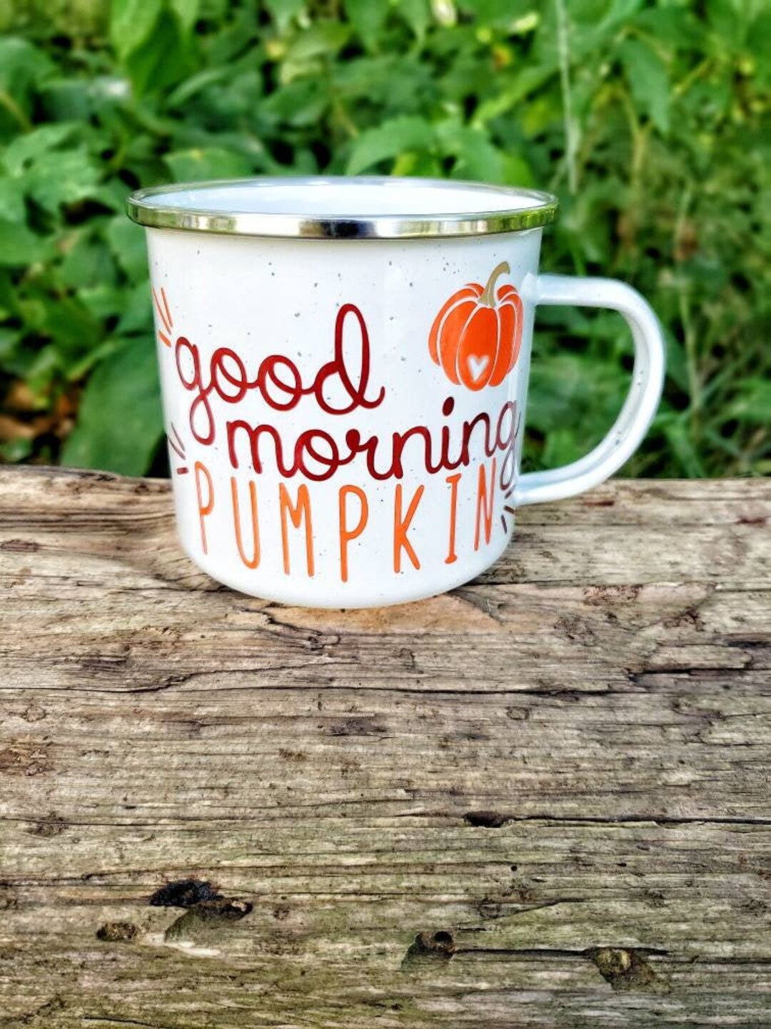 Good Morning Pumpkin Campfire Mug: Fall Coffee Cup - Etsy