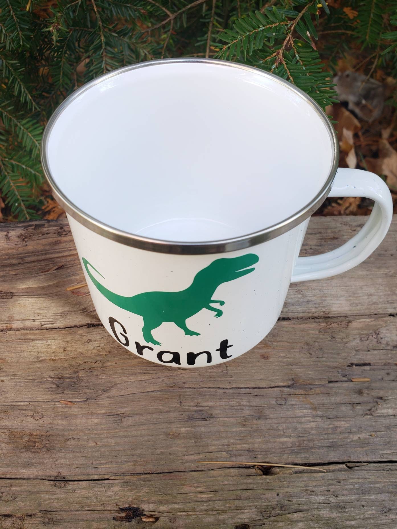 Dinosaur Mug Personalized Dinosaur Mug Dinosaur Coffee Mug | Etsy