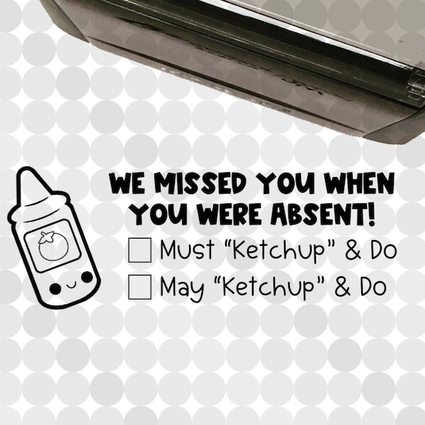 Teacher Absent Stamp - Etsy