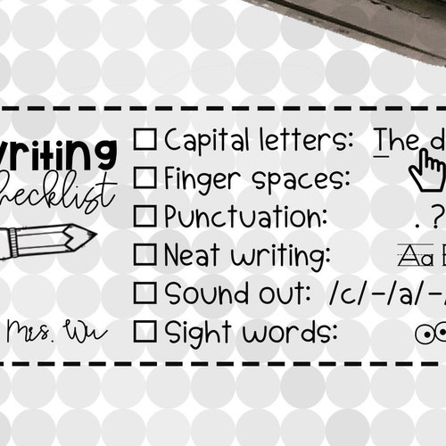 Papercraft Paper, Party & Kids 5 Finger Check-In Checklist Large Self ...