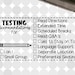 Large PRIMARY Personalized Writing Checklist Self-inking - Etsy