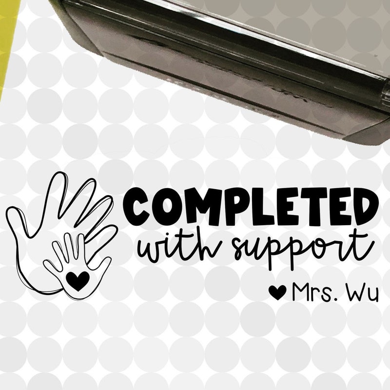 Completed Stamp - Etsy