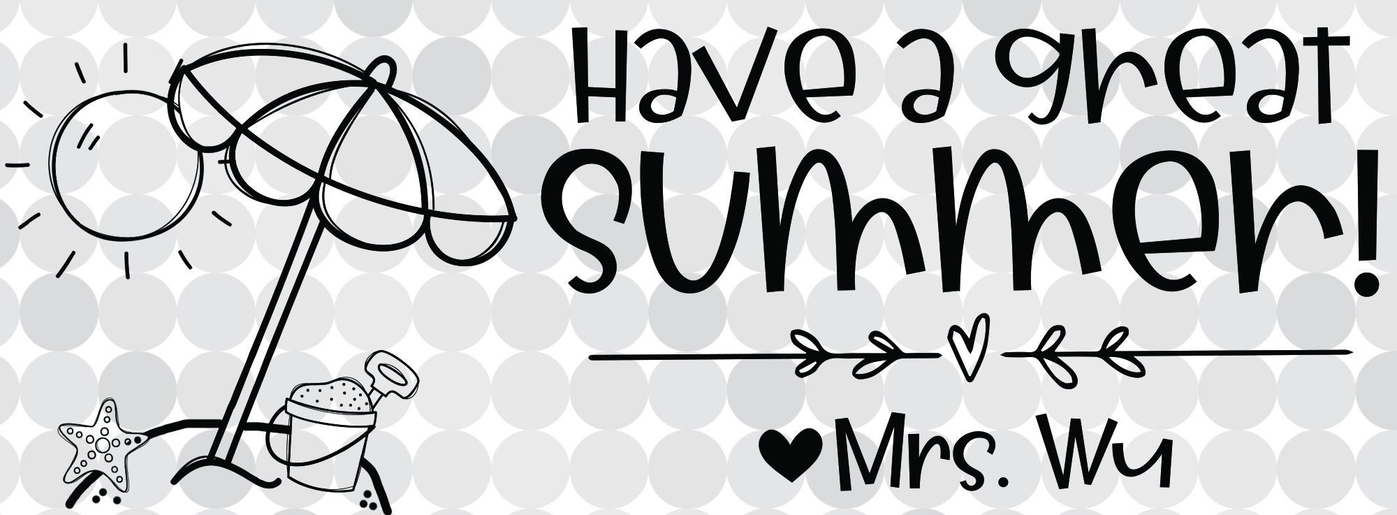 Have a Great Summer! Yearbook Signature Personalized Self-inking ...