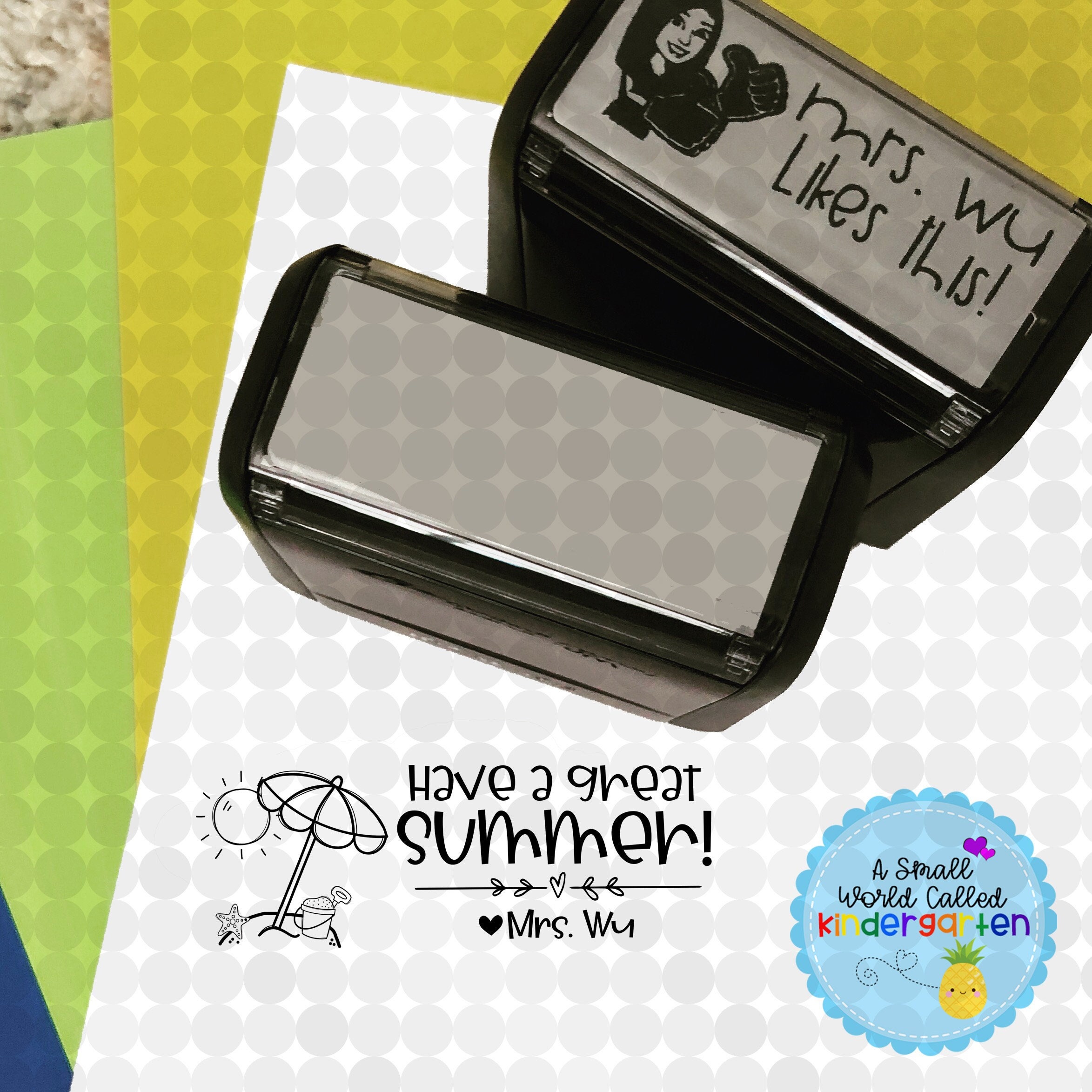 Have a Great Summer! Yearbook Signature Personalized Self-inking ...