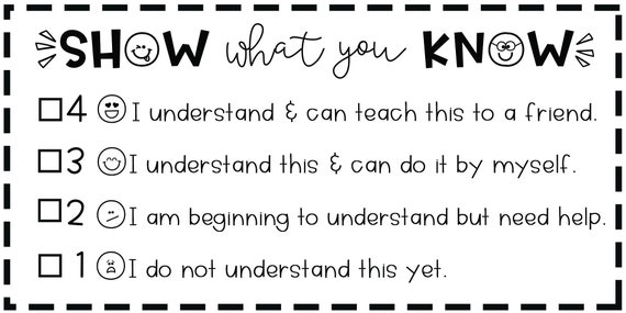 Papercraft Paper, Party & Kids 5 Finger Check-In Checklist Large Self ...